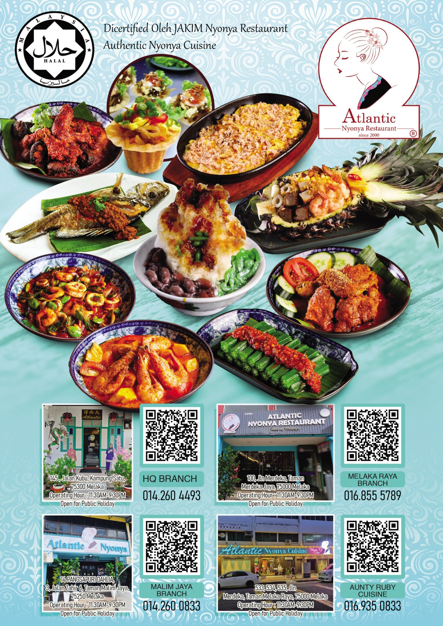 Atlantic Nyonya Restaurant – Travel Melaka